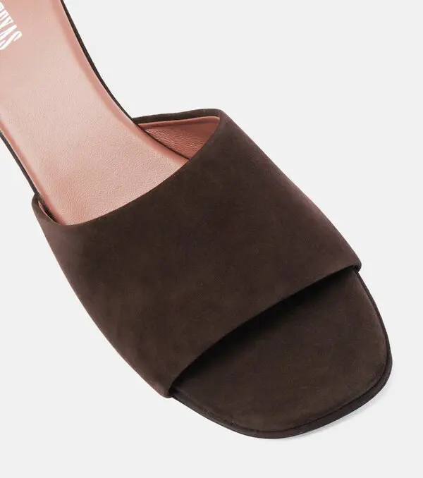 Paris Texas Ava Suede Mules - Brown