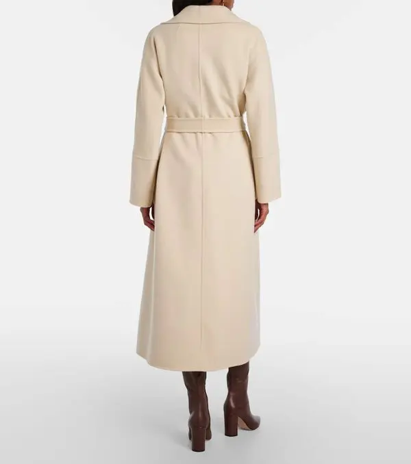 Max Mara Elisa Virgin Wool Coat - Beige