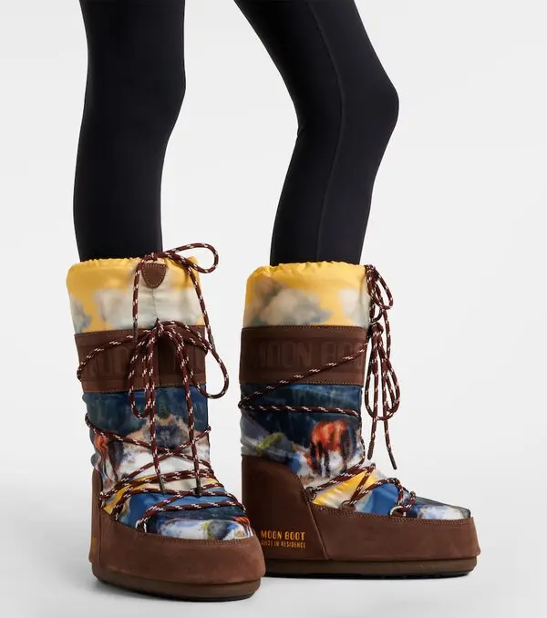 Moon Boot X Guest In Residence Icon High Snow Boots - Brown