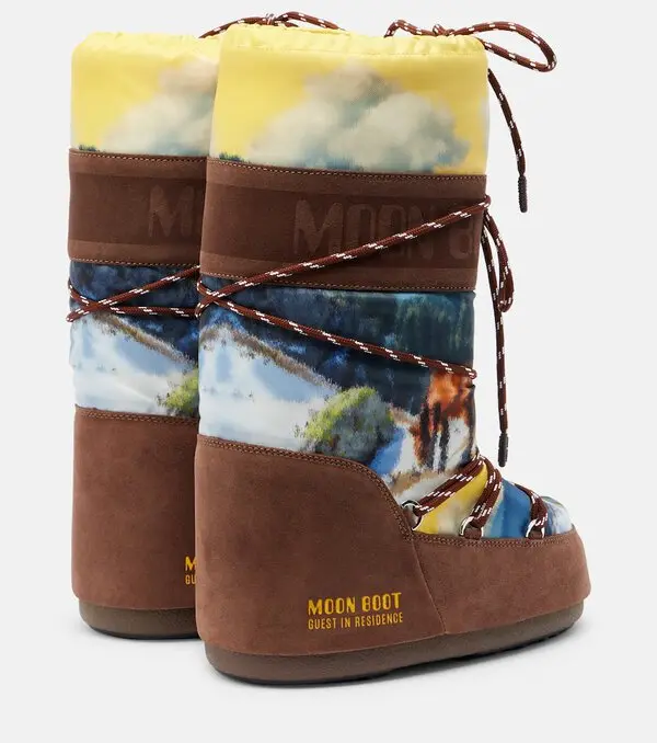 Moon Boot X Guest In Residence Icon High Snow Boots - Brown