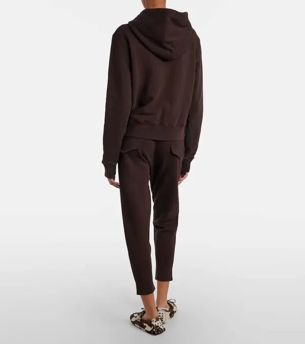 NILI LOTAN Nolan Cotton Sweatpants - Brown