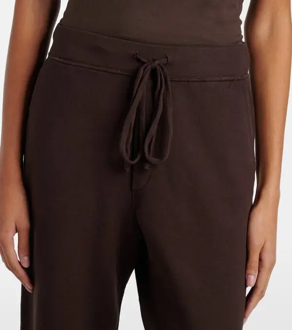 NILI LOTAN Nolan Cotton Sweatpants - Brown