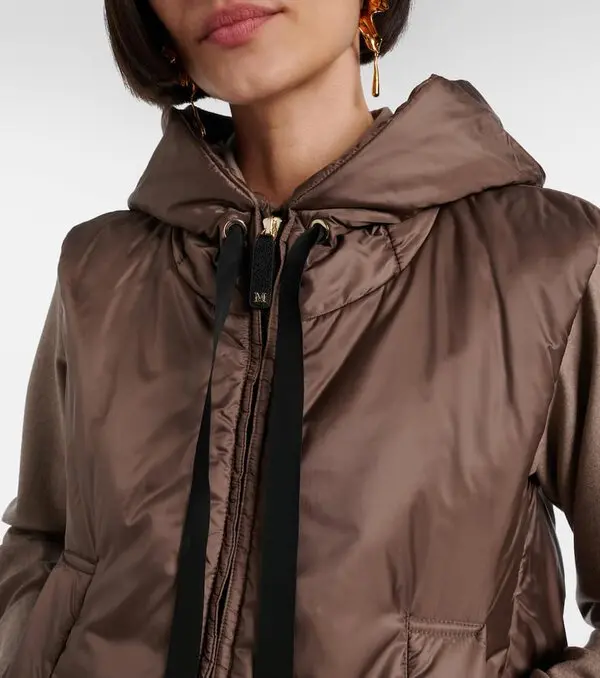 Max Mara The Cube Greengo Padded Vest - Brown