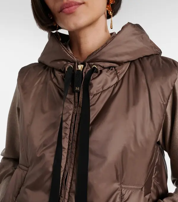 Max Mara The Cube Greengo Padded Vest - Brown
