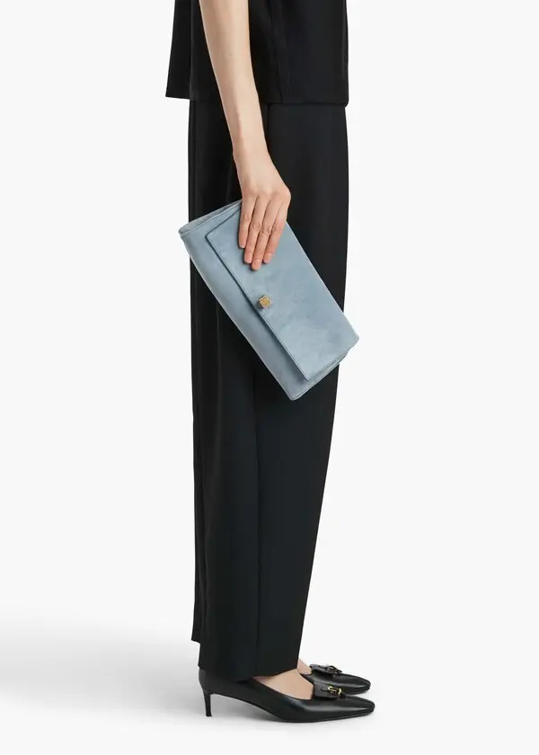 Khaite Audrey Clutch - Lead