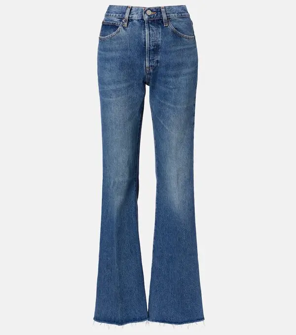 FRAME Lax Wide-leg Jeans - Blue