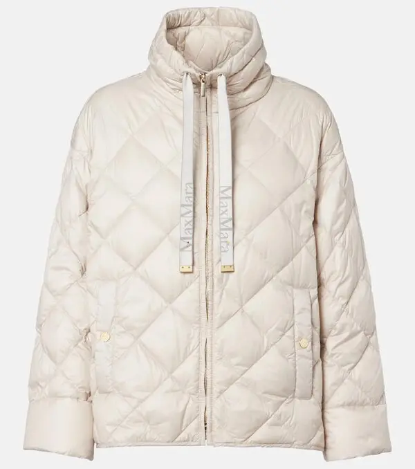 Max Mara The Cube Pisoft Quilted Down Jacket - Grey