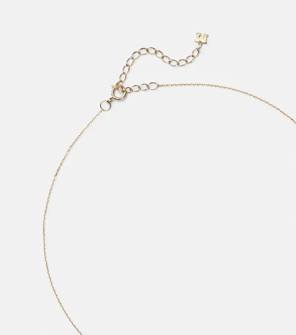 Mateo 14kt Yellow Gold Pendant Necklace With Lapis Lazuli And Diamonds