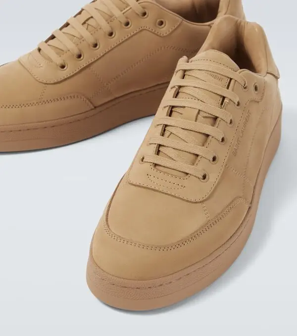 Saint Laurent Sl/61 Leather Sneakers