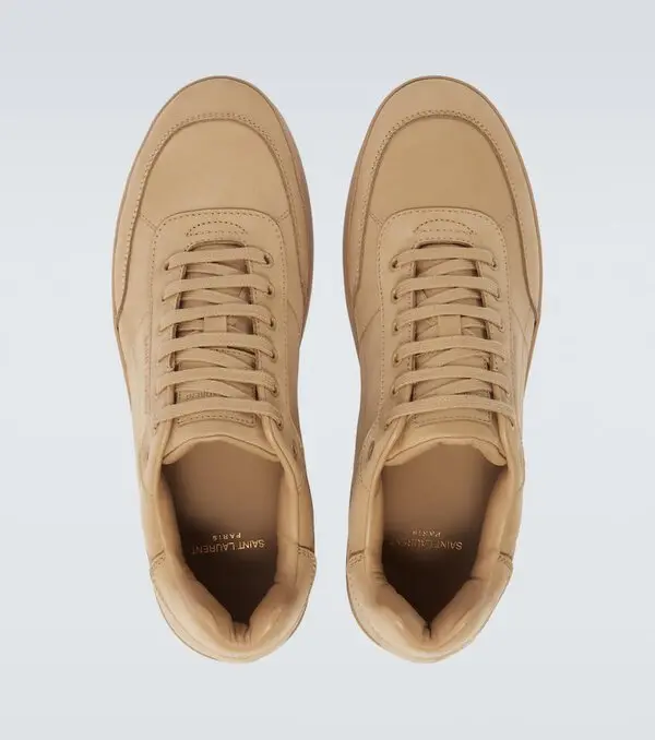 Saint Laurent Sl/61 Leather Sneakers