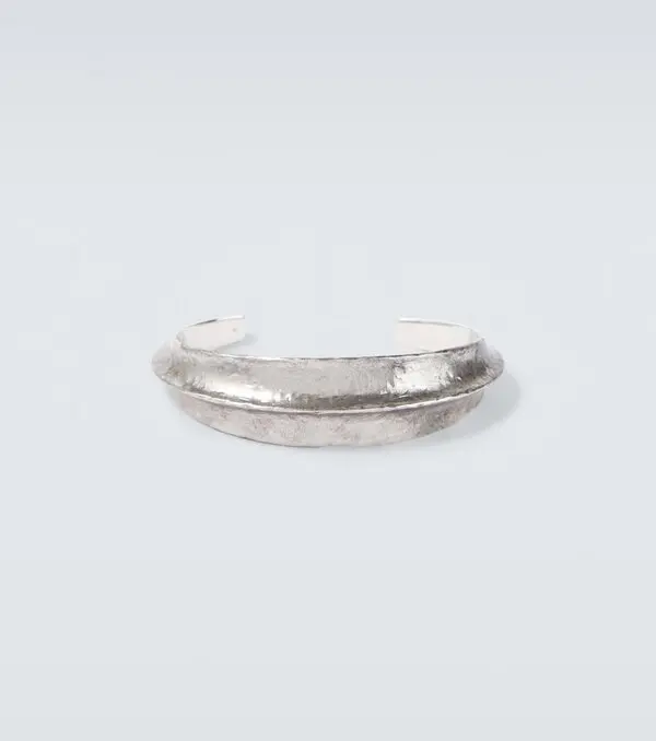 Saint Laurent Arty Cuff Bracelet - Silver