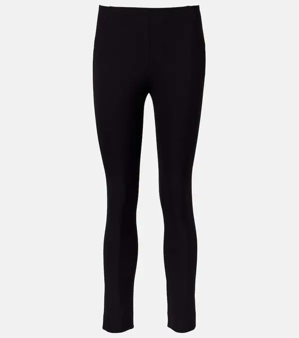 Veronica Beard Scuba Cropped Slim Pants