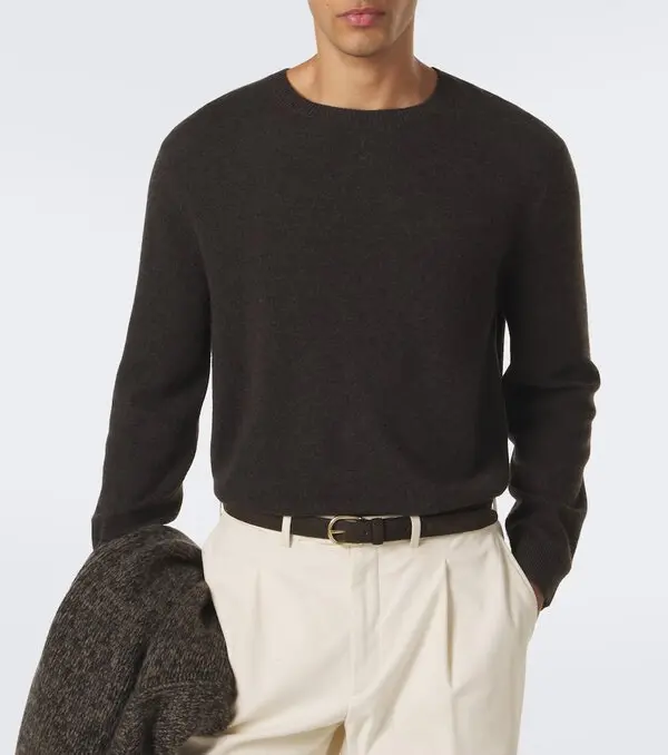 Le Kasha Cashmere Pullover - Brown