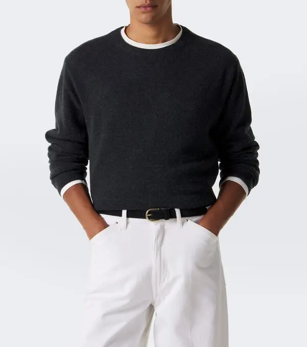 Le Kasha Cashmere Pullover - Grey
