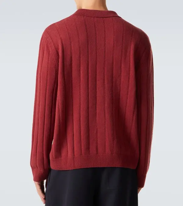Le Kasha Sitia Cashmere Polo Sweater