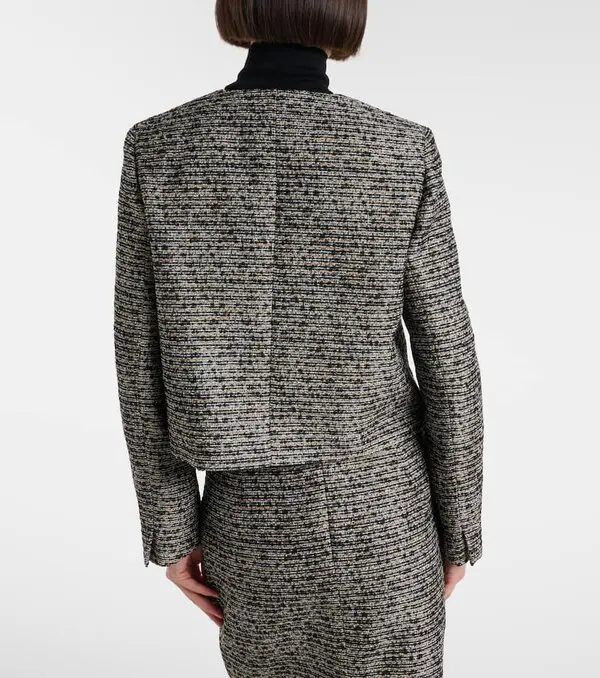 Max Mara Volume Tweed Jacket
