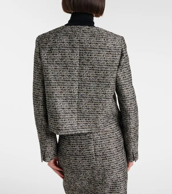 Max Mara Volume Tweed Jacket
