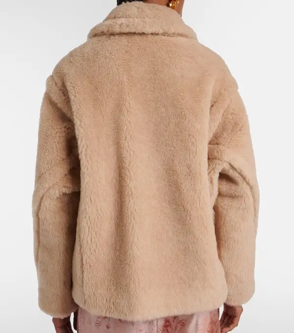 Max Mara Tritone Cropped Teddy Jacket