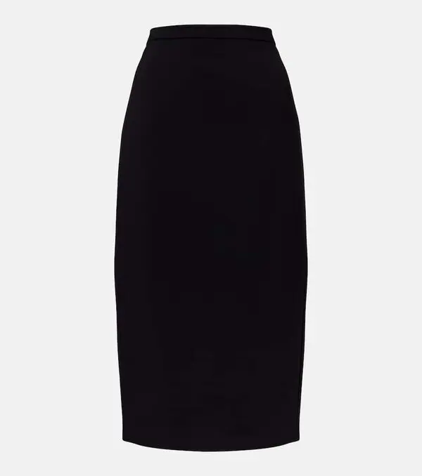Max Mara Otre Wool Midi Skirt