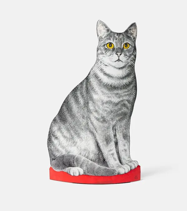 FORNASETTI Micione Soriano Umbrella Stand - Black