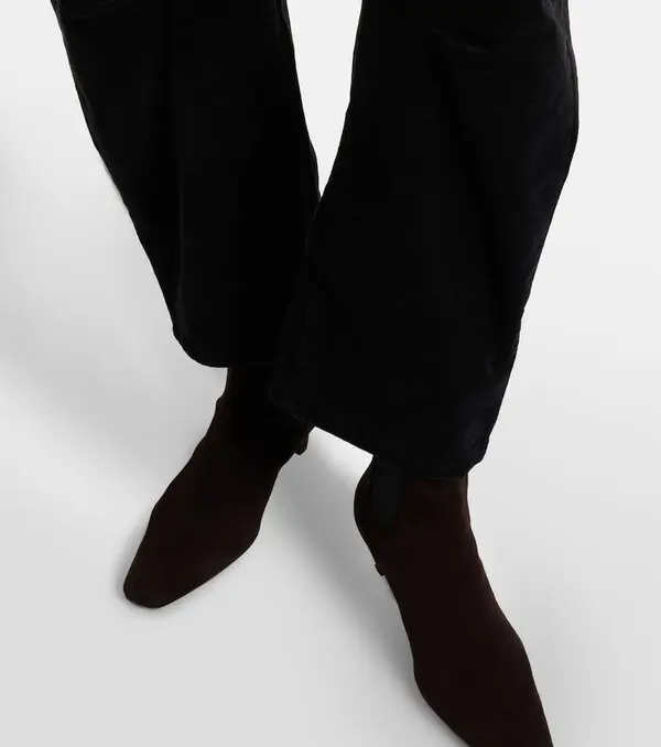 NILI LOTAN Shon Cotton-blend Barrel-leg Pants - Black