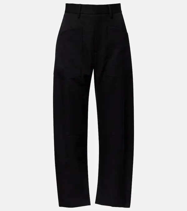 NILI LOTAN Shon Barrel-leg Pants