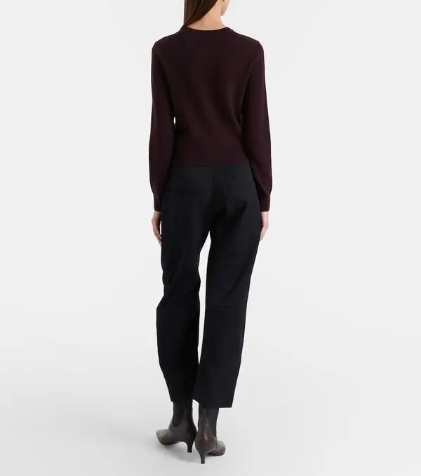 NILI LOTAN Shon Barrel-leg Pants