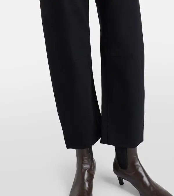 NILI LOTAN Shon Barrel-leg Pants