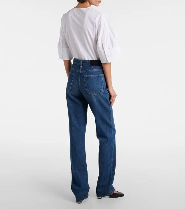 Givenchy Mid-rise Straight Jeans - Blue