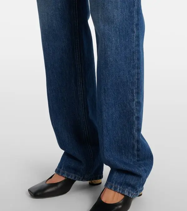 Givenchy Mid-rise Straight Jeans - Blue