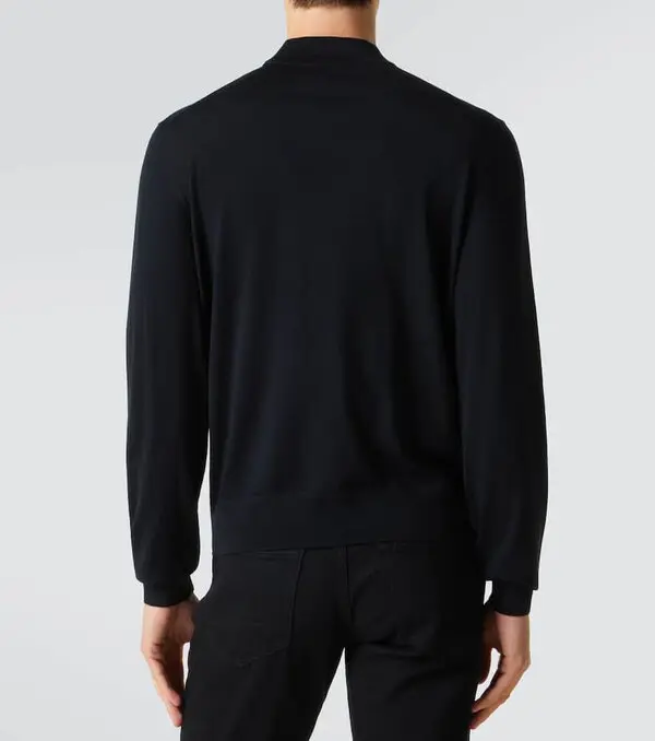 TOM FORD Wool Turtleneck Sweater - Black