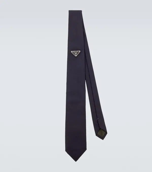 Prada Neck Tie - Blue