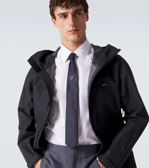 Prada Neck Tie - Blue