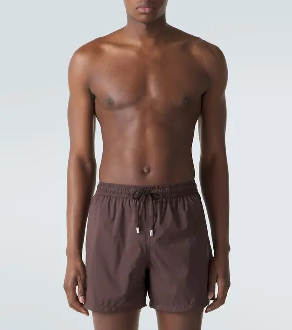 Fedeli Madeira Swim Trunks - Brown
