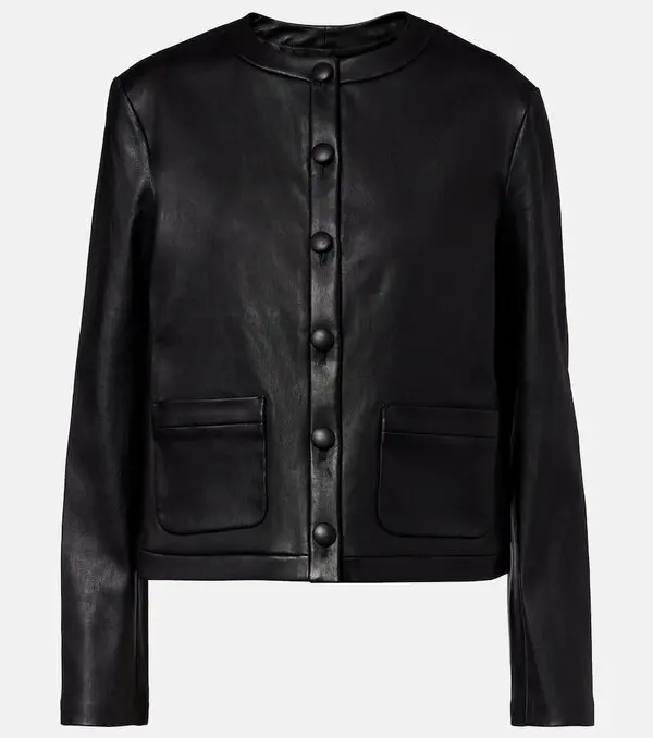 Stouls Gabrielle Leather Jacket - Black