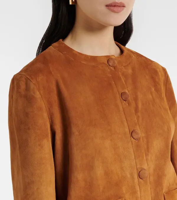 Stouls Gabrielle Suede Jacket - Brown