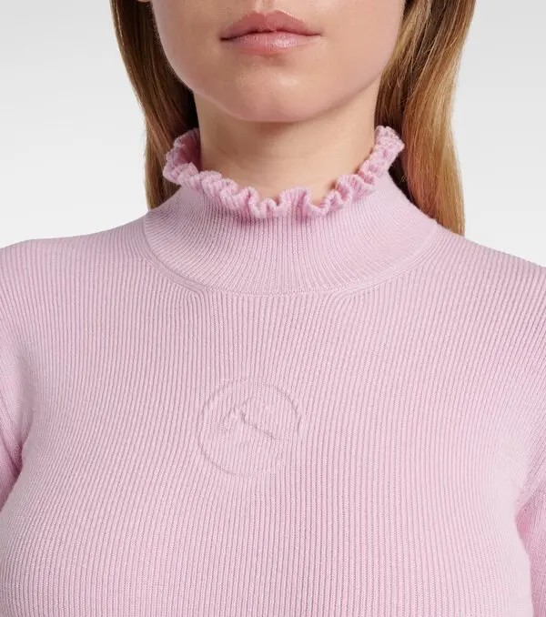 Cordova Kitz Ribbed-knit Wool-blend Ski Top - Pink