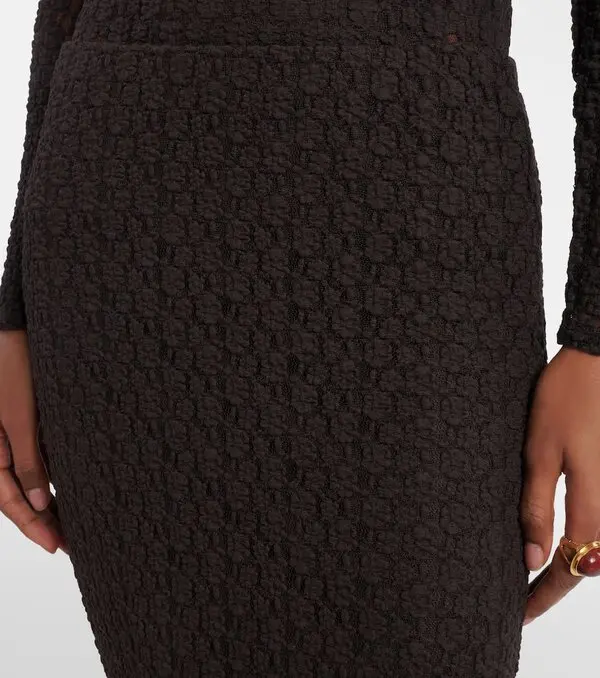 Velvet By Graham & Spencer Mia Lace Midi Skirt