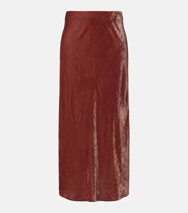 Velvet By Graham & Spencer Felicity Midi Skirt - Pink