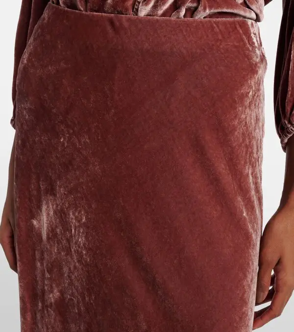Velvet By Graham & Spencer Felicity Midi Skirt