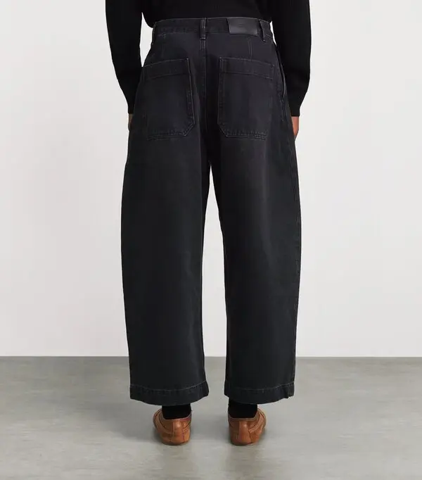 Studio Nicholson Denim Puch Wide-leg Trousers
