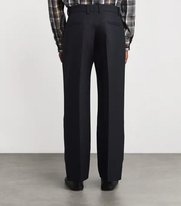 Studio Nicholson X Aaron Levine Wool Selby Trousers - Navy