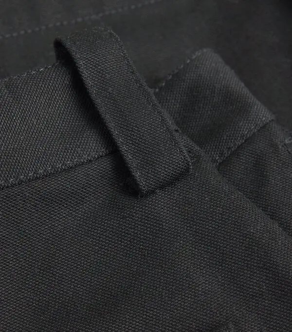 Studio Nicholson X Aaron Levine Cotton Canvas Denver Cargo Trousers - Black