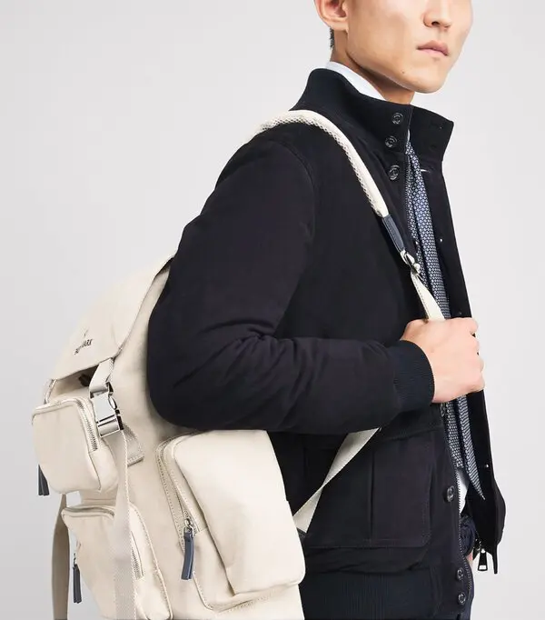 Paul & Shark Cotton-blend Canvas Backpack
