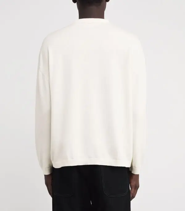 Commas Cotton-cashmere Polo Sweater