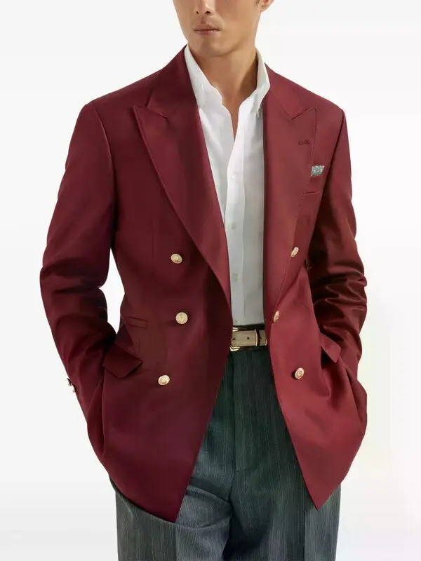 Brunello Cucinelli Peak-lapels Blazer
