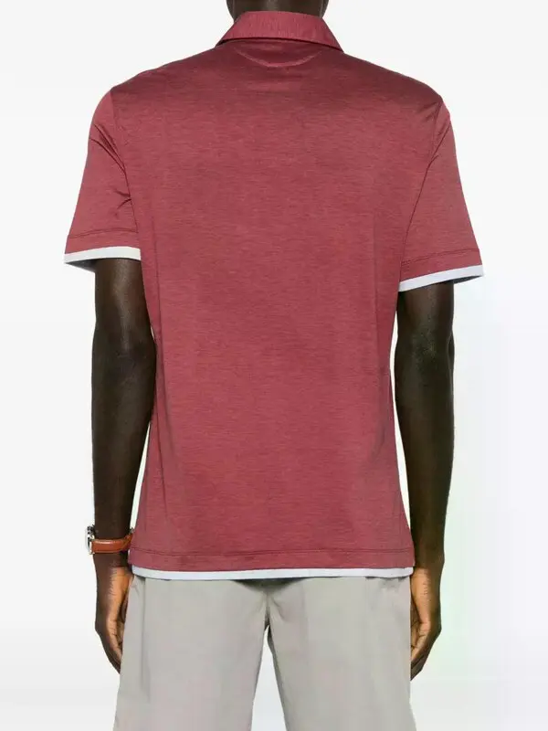 Brunello Cucinelli Short-sleeve Polo Shirt