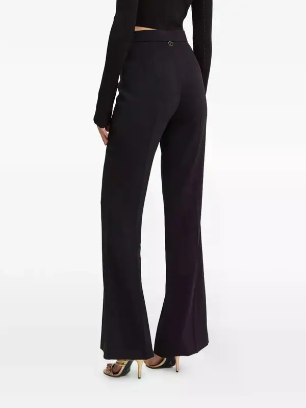 TWINSET Chain-detail Flared Trousers