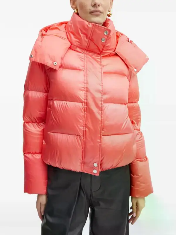 Patrizia Pepe Buttoned Padded Jacket