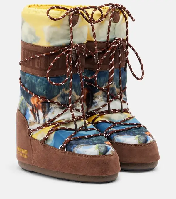 Moon Boot X Guest In Residence Icon High Snow Boots - Brown